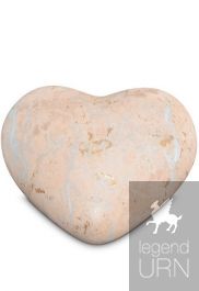Pink heart cremation urn: a visible bond with quiet meaning | legendURN US