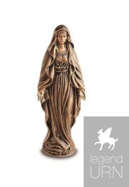 Memorial statue of Mary with open arms for remembrance | legendURN US