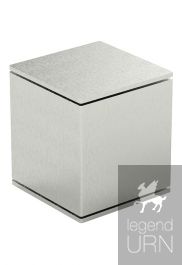 Stainless steel keepsake urn for ashes: quiet connection | legendURN US