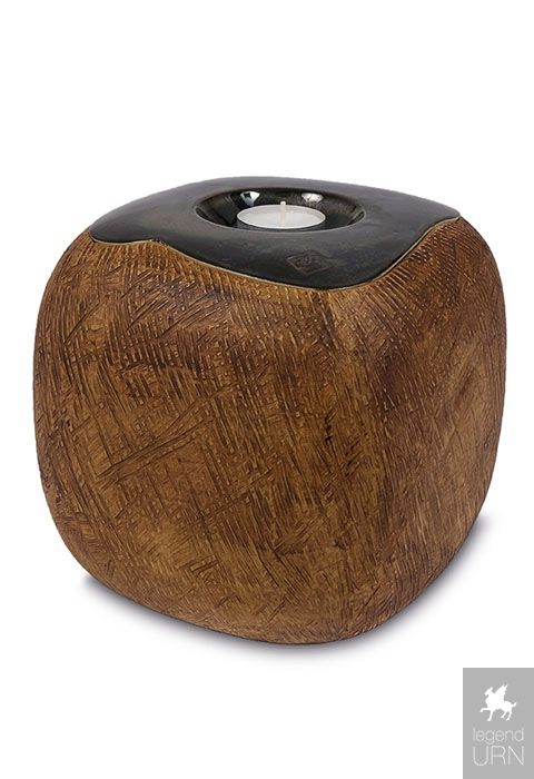 Handmade Ashes Urn with candle holder | Urns for Ashes | legendURN US