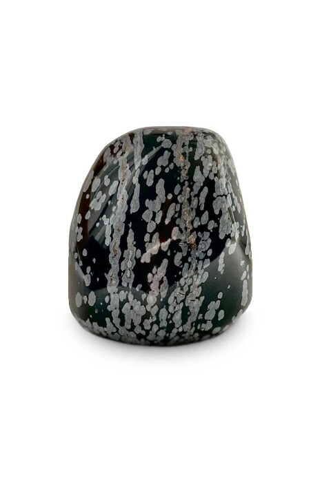 Standing Snowflake Obsidian keepsake urn for ashes | legendURN US