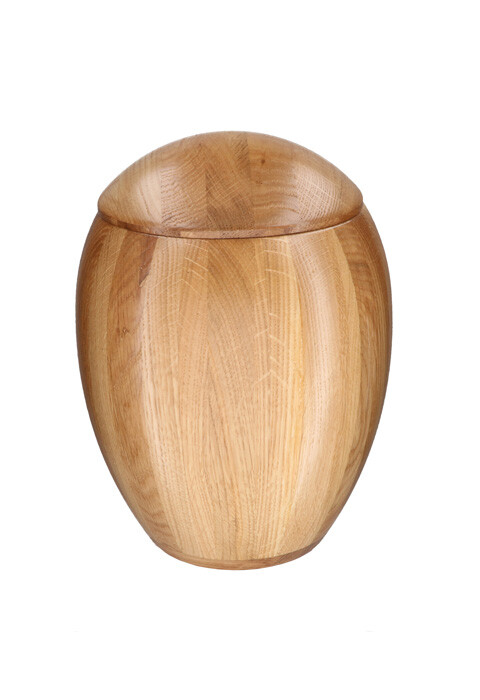 Oak Cremation Urn for Ashes natural | legendURN US