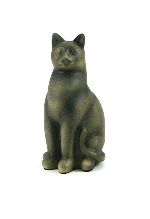 Sable colored cat urn: a quiet resting place | legendURN US