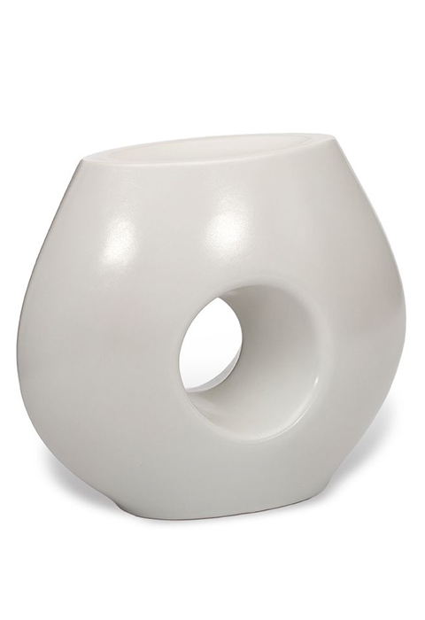 Porcelain Cremation Urn matte white made from porcelain | legendURN US